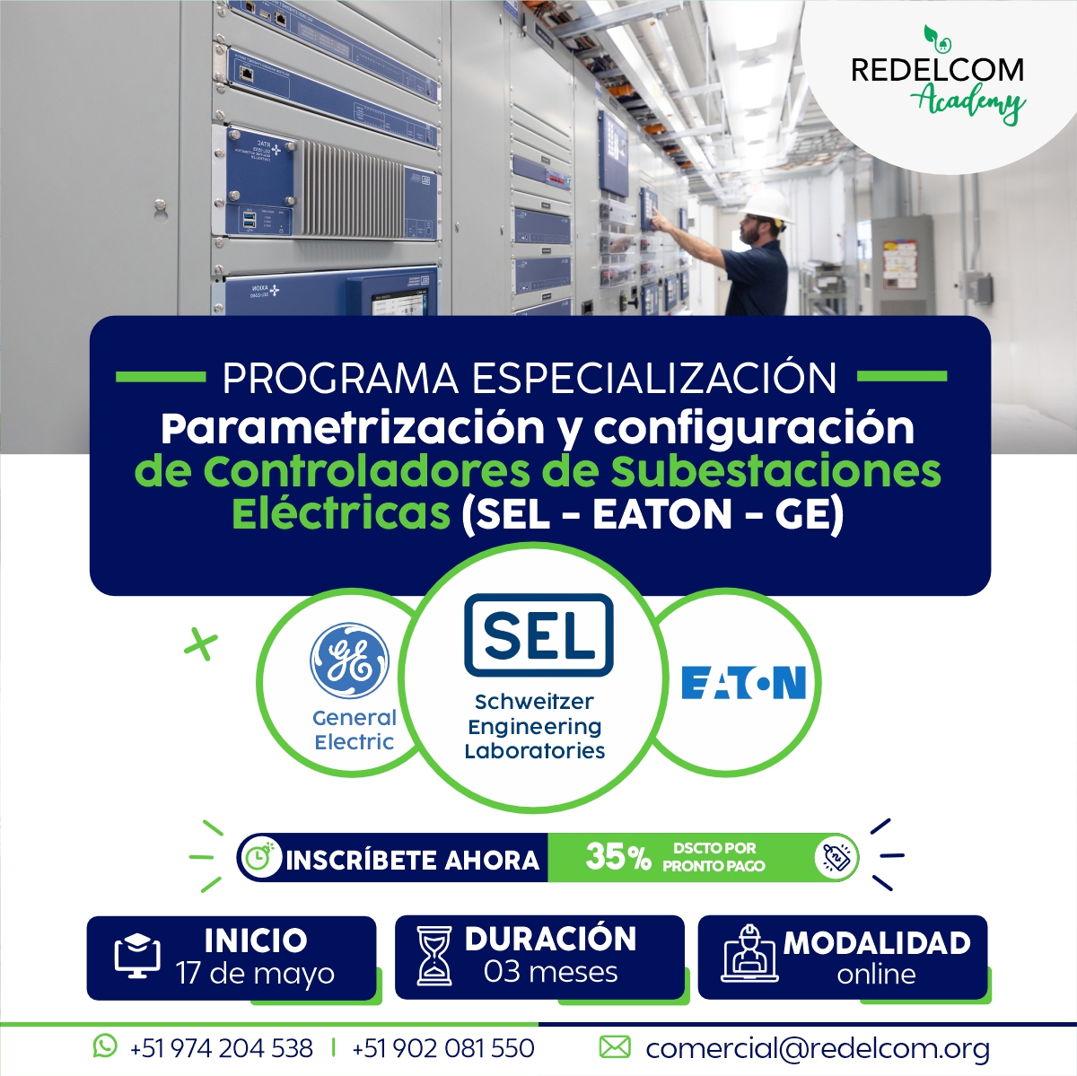 REDELCOM – Capacitaciones virtuales
